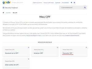Aprenda passo a passo como consultar CPF na Receita Federal