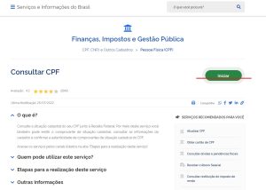 Aprenda passo a passo como consultar CPF na Receita Federal